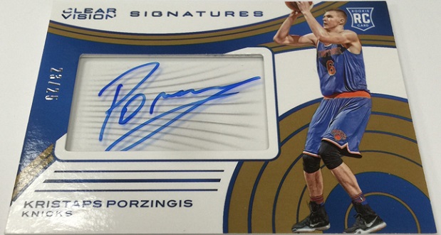 Ouverture de 3 boxes de 2015-16 Clear Vision Basketball par Panini ...
