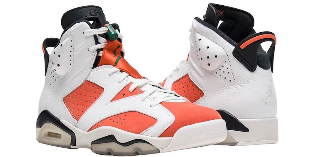 Air Jordan 6 Gatorade : les couleurs de la boisson énergétique pour ...