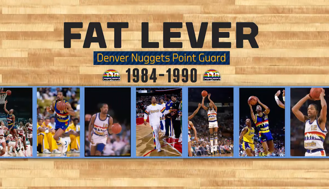 Fat Lever aura son maillot retiré chez les Nuggets : le roi du triple ...