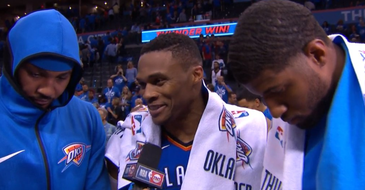 Première réussie pour le Big Three du Thunder : hiérarchie installée ...