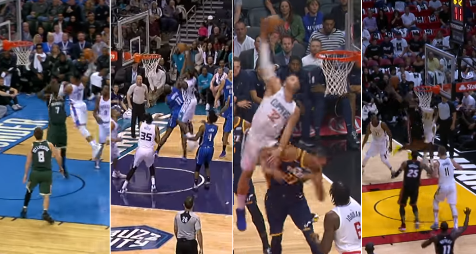 Le Top 100 des plus gros dunks de 2017 en NBA : clap de fin en 23 ...