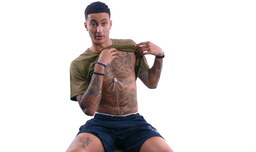 Séance de tatouages avec Kyle Kuzma : le joueur des Lakers dévoile ses ...