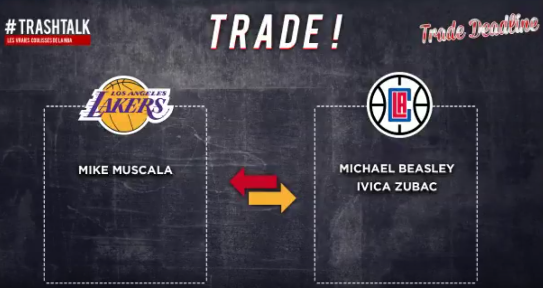 Officiel : échange 100% angelino, Ivica Zubac et Michael Beasley filent ...