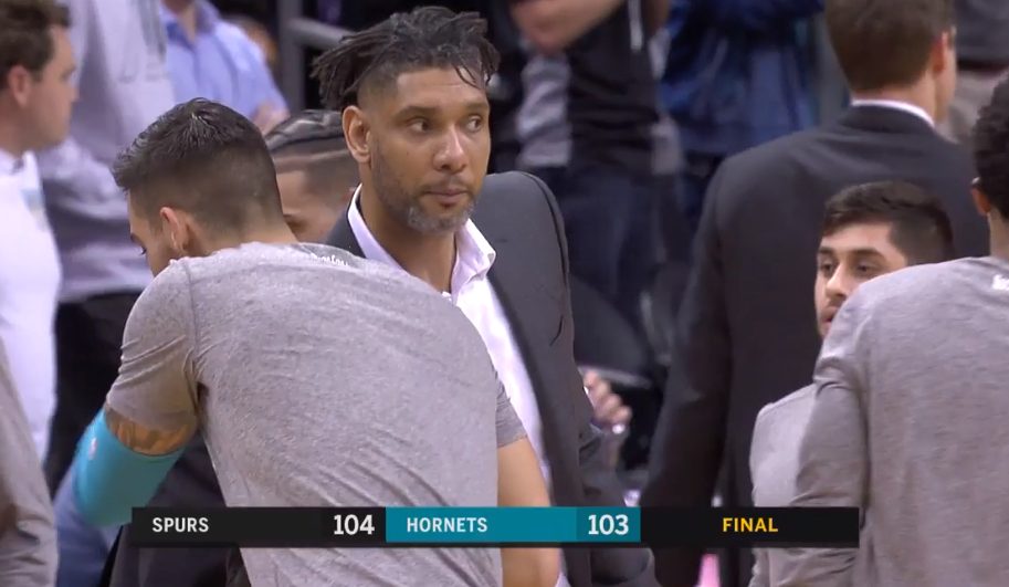 Tim Duncan le GOAT : Popovich absent, premier match de TD en tant que ...