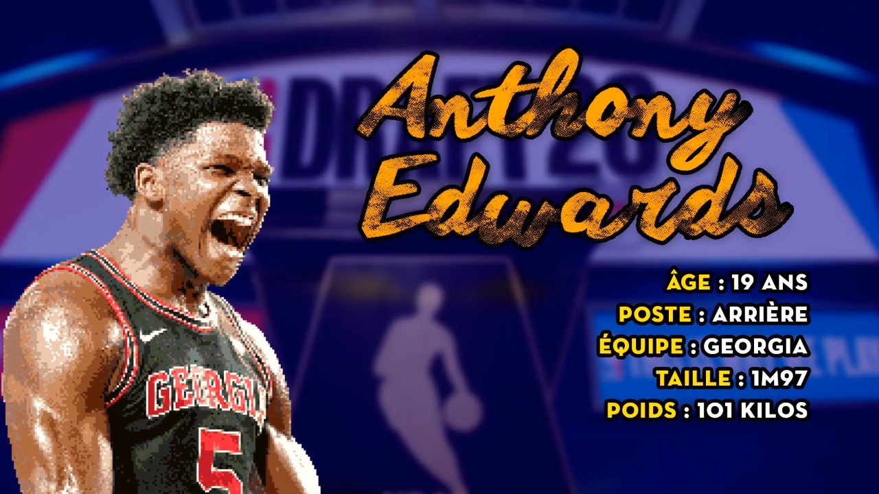 Draft NBA 2020 : Anthony Edwards, le profil complet