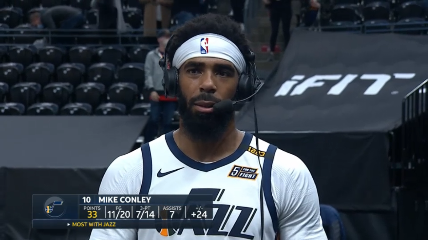 Mike Conley s'est occupé des Clippers comme un grand : 33 points et 7 ...
