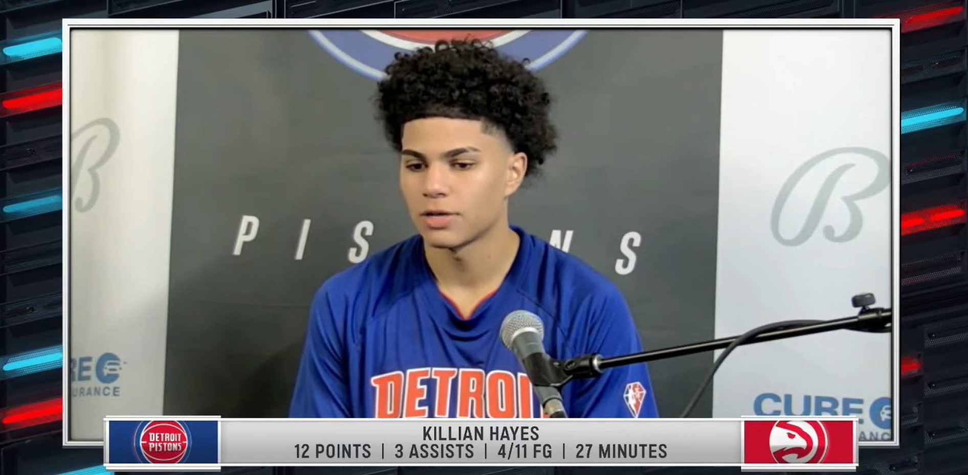 Killian Hayes se lâche enfin : 12 points face aux Hawks et les ...