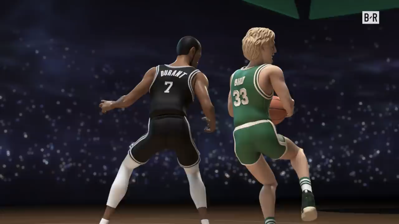 Qui veut voir Kevin Durant contre Larry Bird en un-contre-un ? Avec ...
