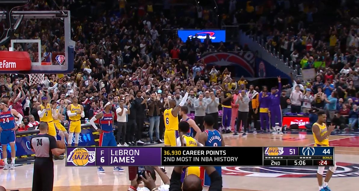 LeBron James numéro 2 NBA all-time au scoring : bye-bye Karl Malone, le ...