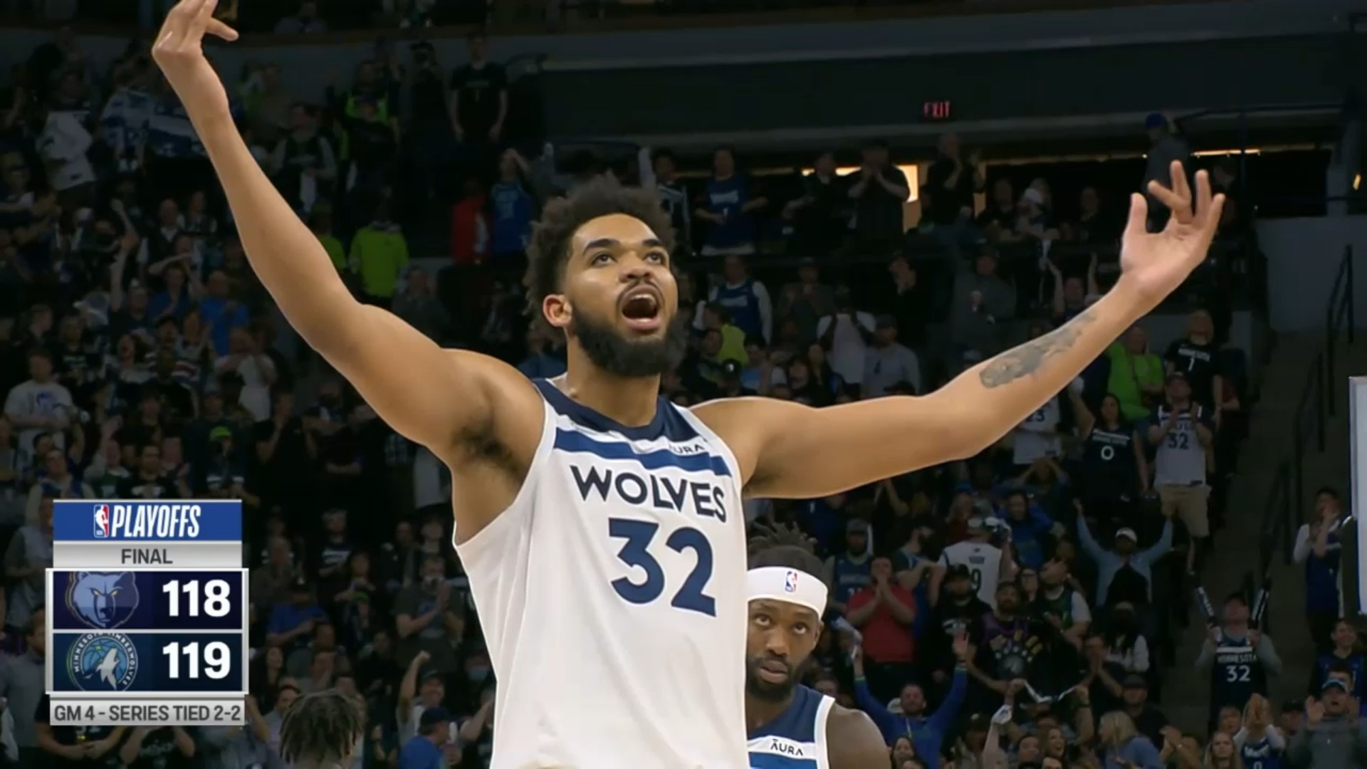 Les Wolves prennent le Game 4 face à Memphis : pas de choke cette fois