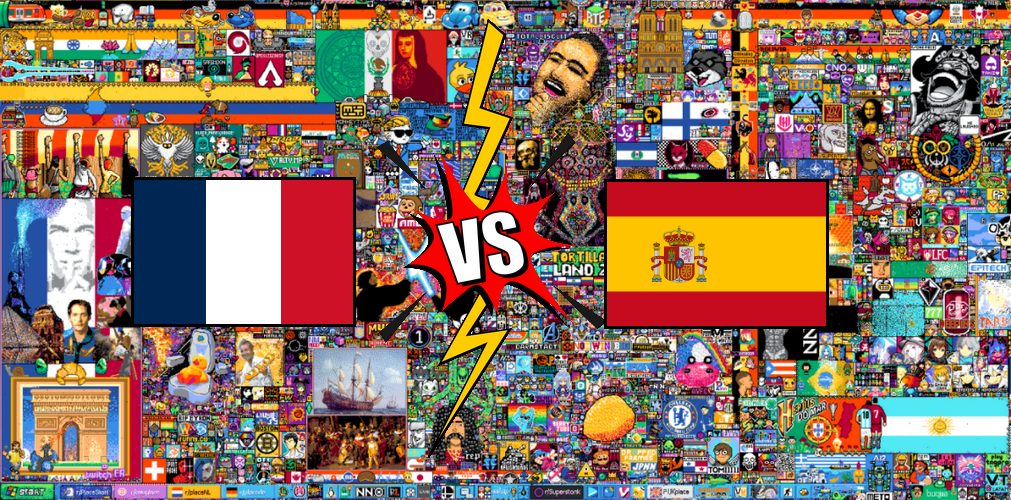 La Pixel war, l'autre expression de la rivalité France - Espagne