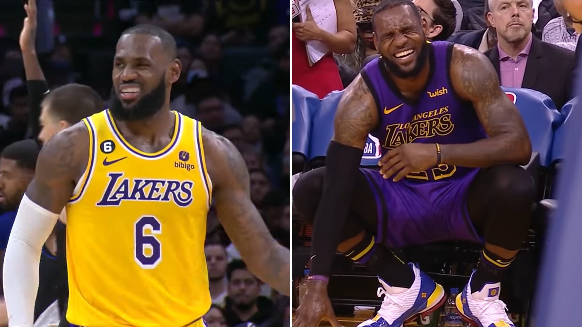 LeBron James touché à l'aine : simple petit bobo ou vraie inquiétude