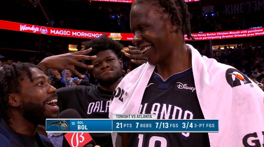 Bol Bol confirme, Orlando s'affirme : 4ème win de suite du Magic