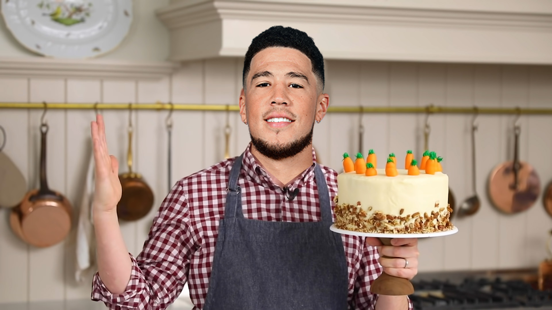 TrashTalk Fantasy League : Devin Booker a préparé un carrot cake