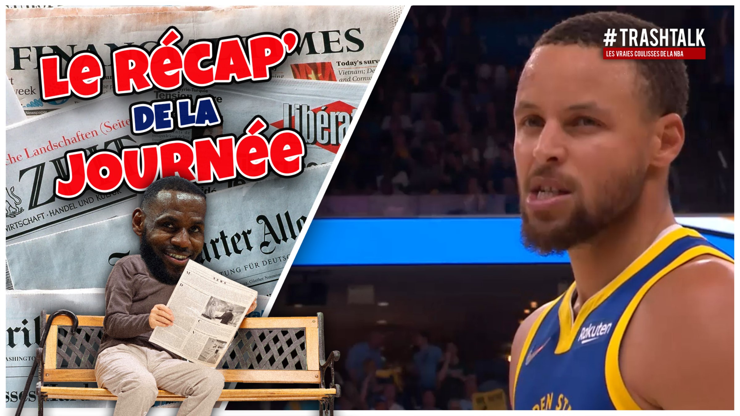 Le récap du jour : des bonnes nouvelles concernant Stephen Curry