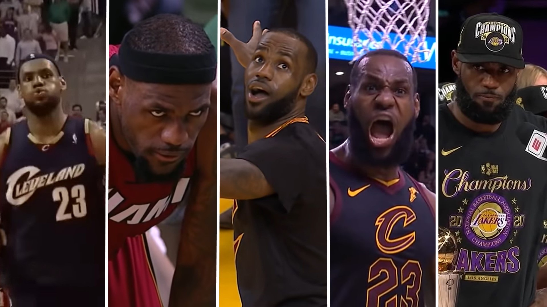 Quelle est la meilleure version de LeBron James en carrière