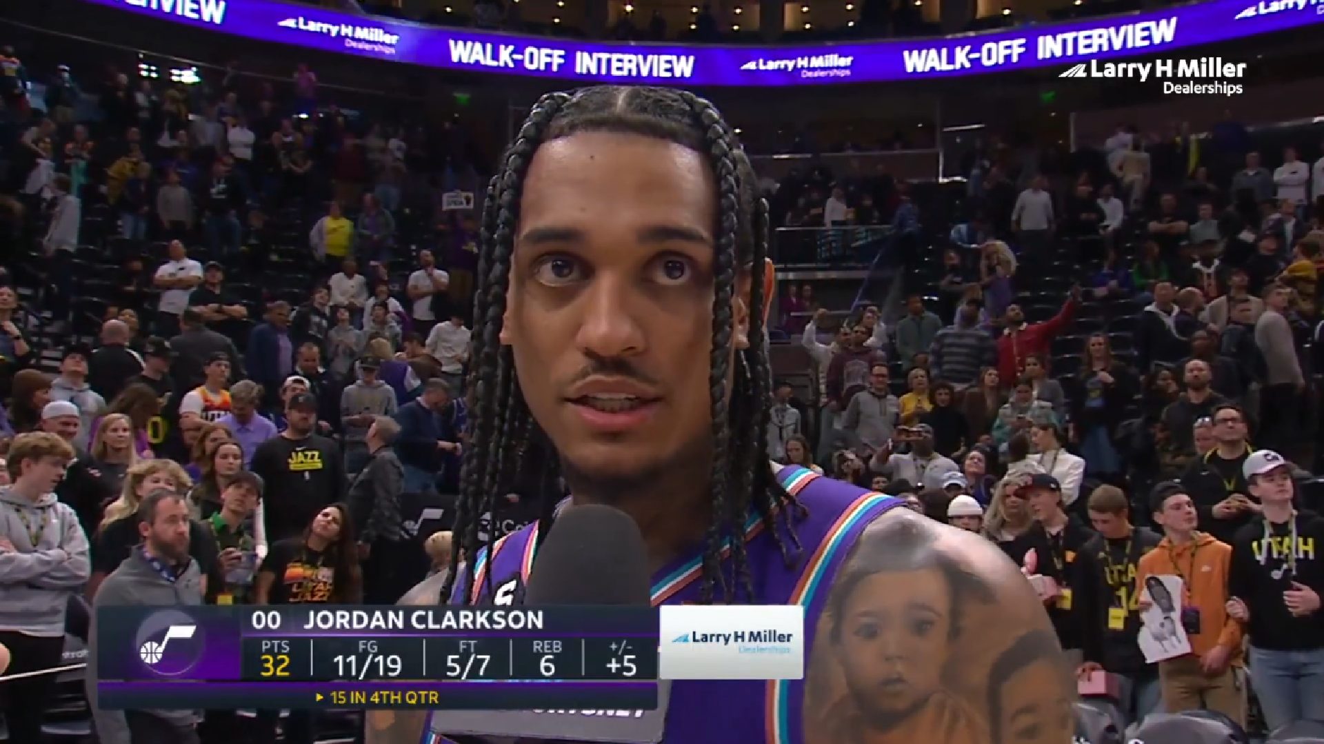 Jordan Clarkson a calmé les Cavs : 32 points et un money time de barjot