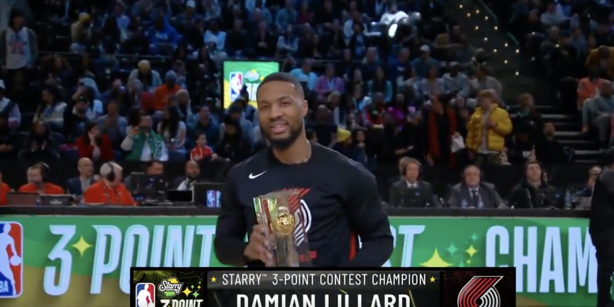 3-Point Contest : Damian Lillard s'impose, mode Dame Time activé