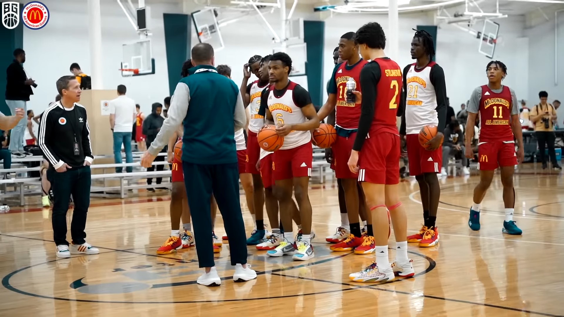 Bronny James va participer au McDonald's All-American Game ce soir