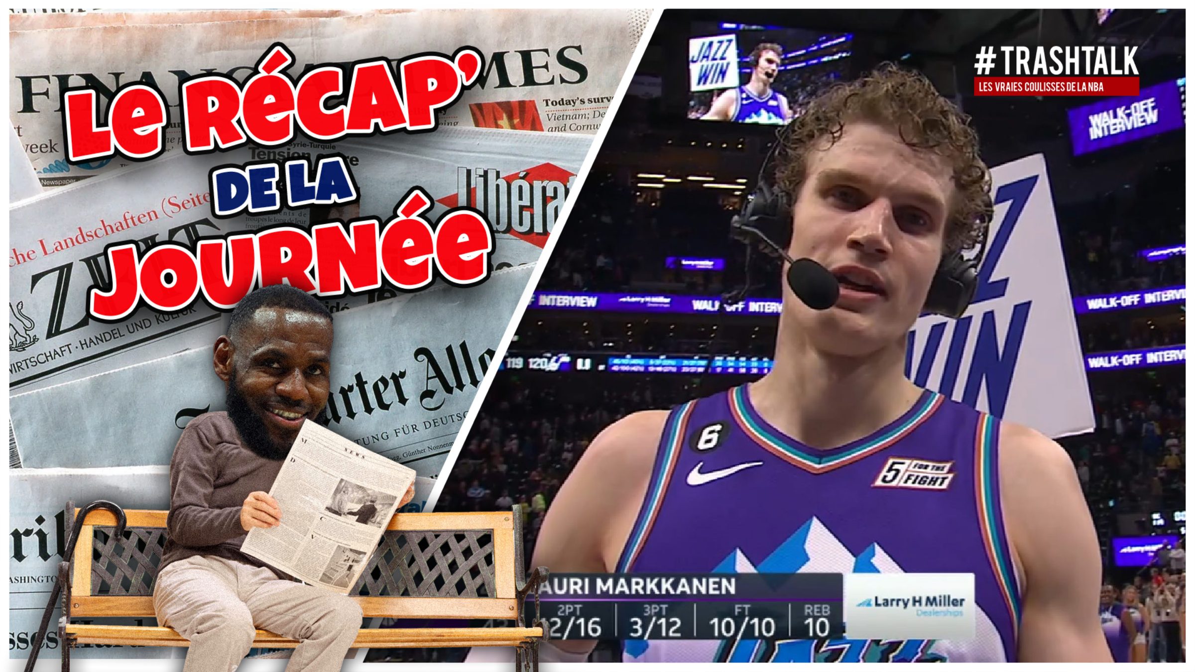 NBA - le récap du jour : Lauri Markkanen sera à la Coupe du Monde