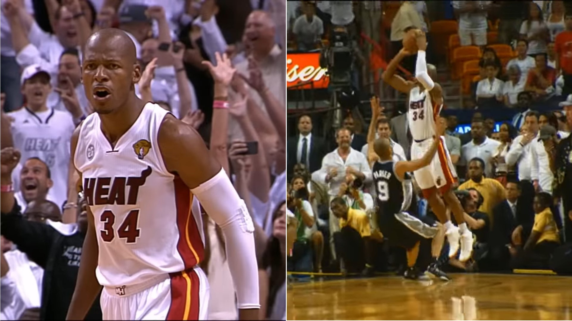 Il y a 10 ans, le shoot iconique de Ray Allen face aux Spurs
