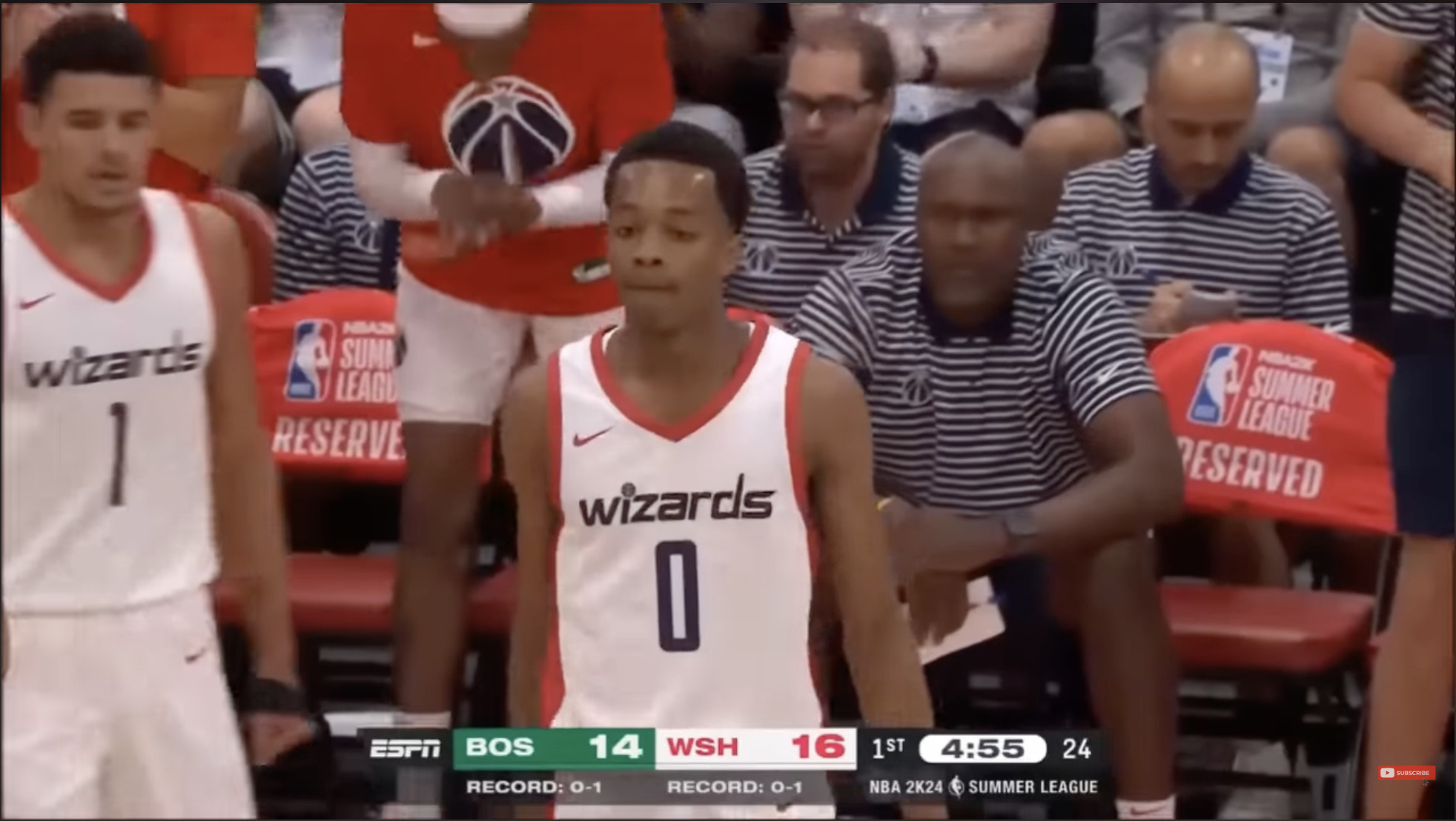 Bilal Coulibaly - et Washington - contre les Spurs, la preview spéciale ...