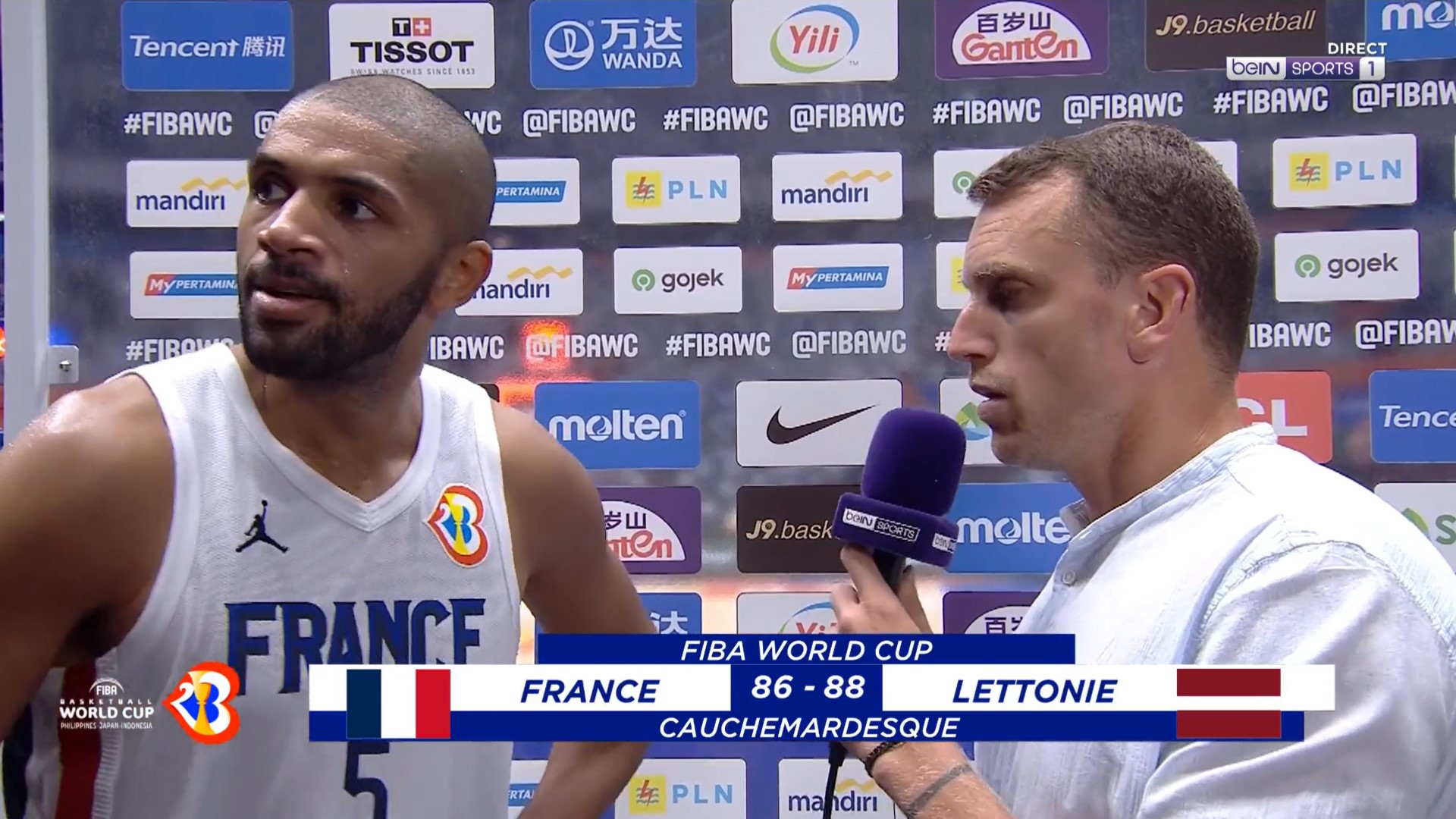 Le coup de gueule de Nicolas Batum après l’élimination de la France