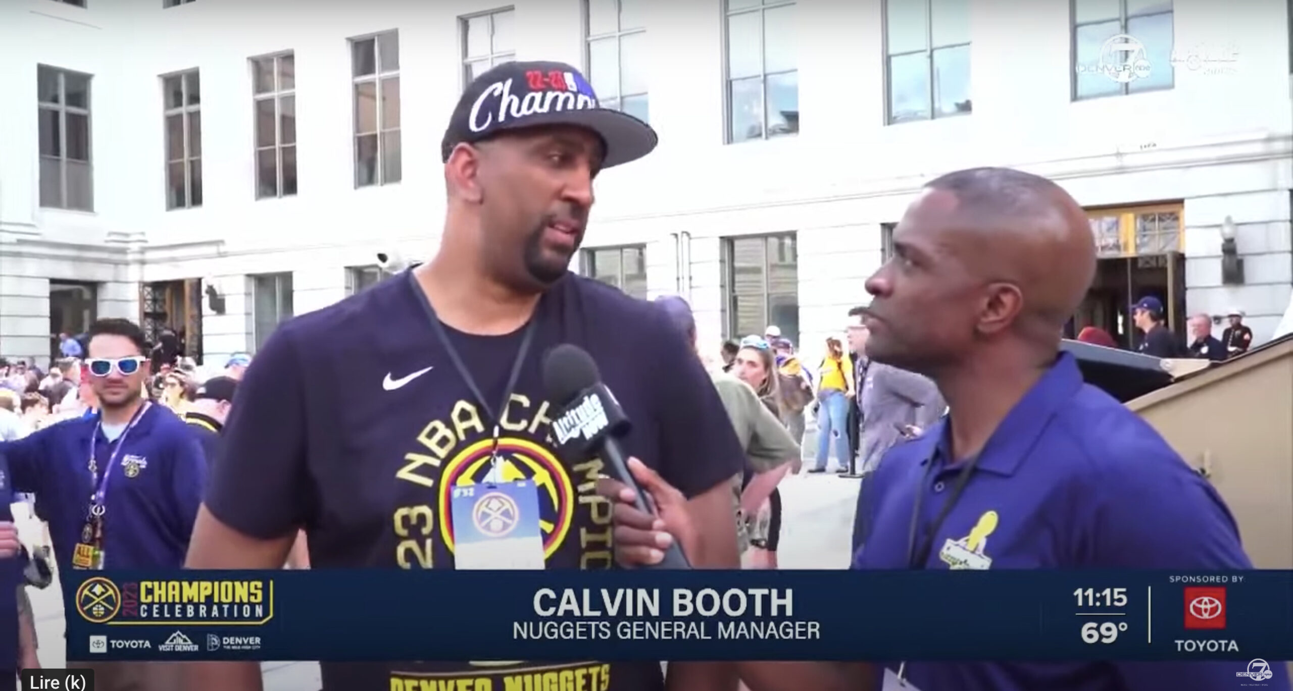 Calvin Booth, GM des Nuggets : "On peut gagner 3 ou 4 titres"