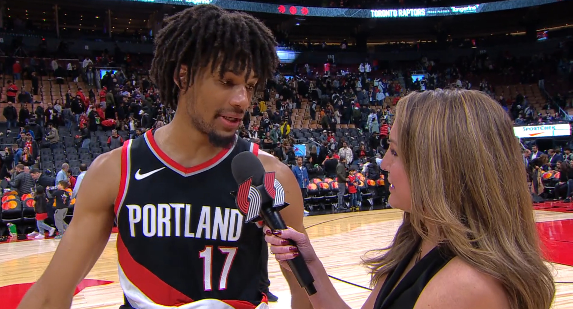 Shaedon Sharpe bat son record en carrière (36 points)