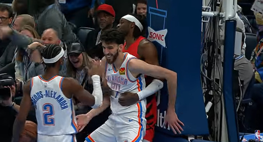 NBA Top 10 : Chet Holmgren a même droit à des câlins