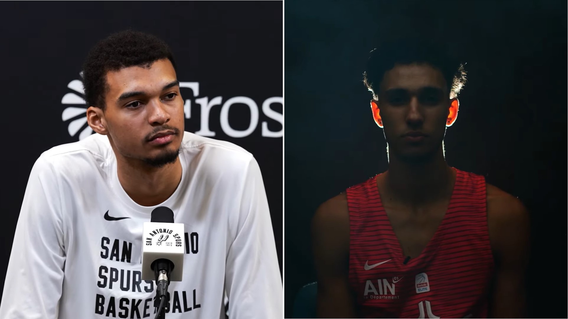 Victor Wembanyama sur Zaccharie Risacher : "Il sait tout faire"