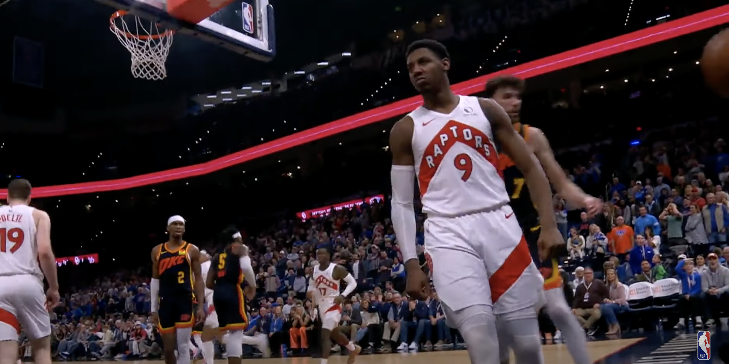 R.J. Barrett (Raptors) forfait pour le reste de la pré-saison