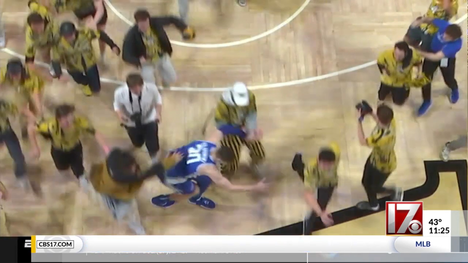 NCAA : le joueur de Duke Kyle Filipowski blessé lors d'un envahissement ...