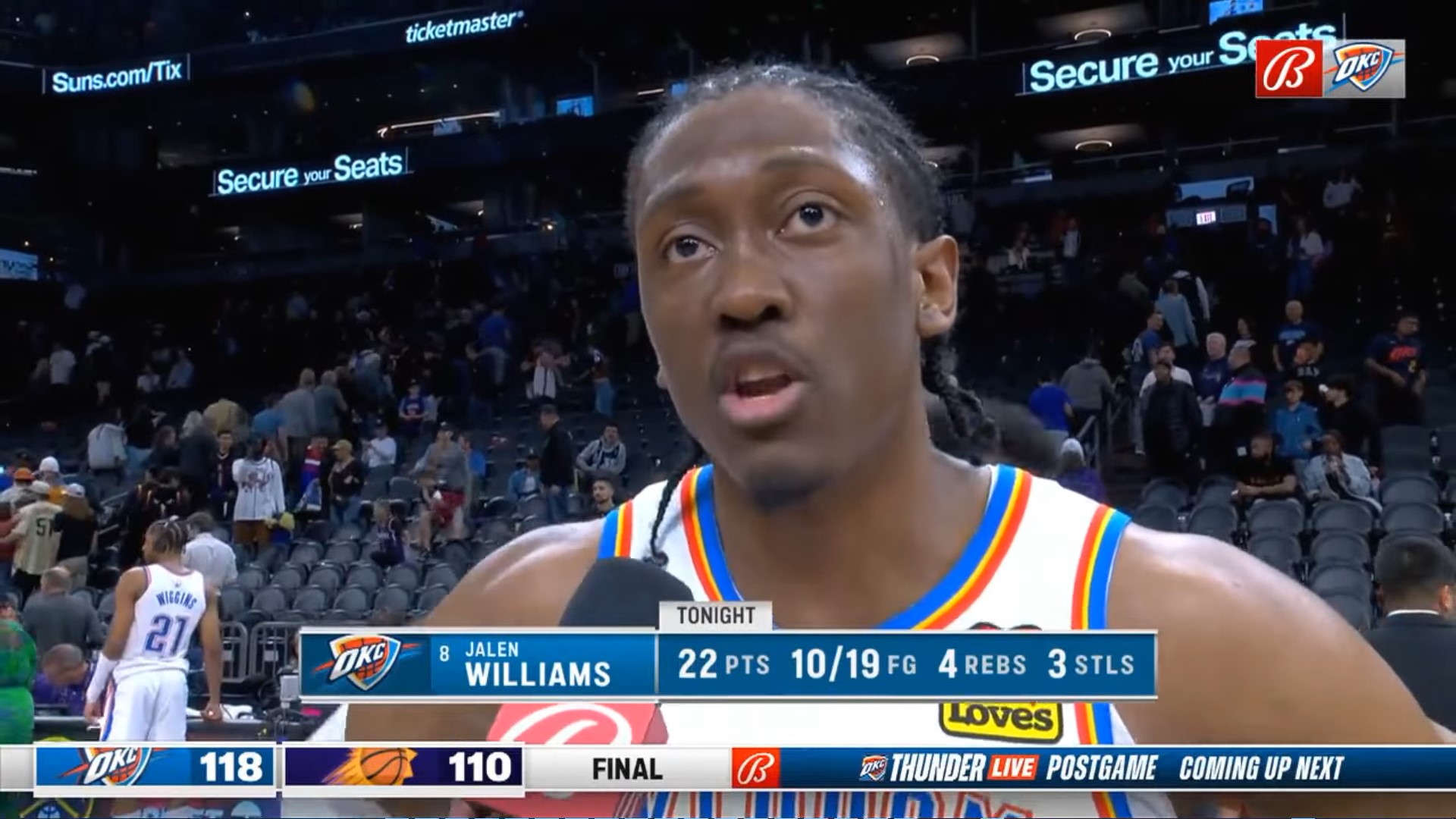 Le pari NBA du jour : Jalen Williams brille face aux Lakers