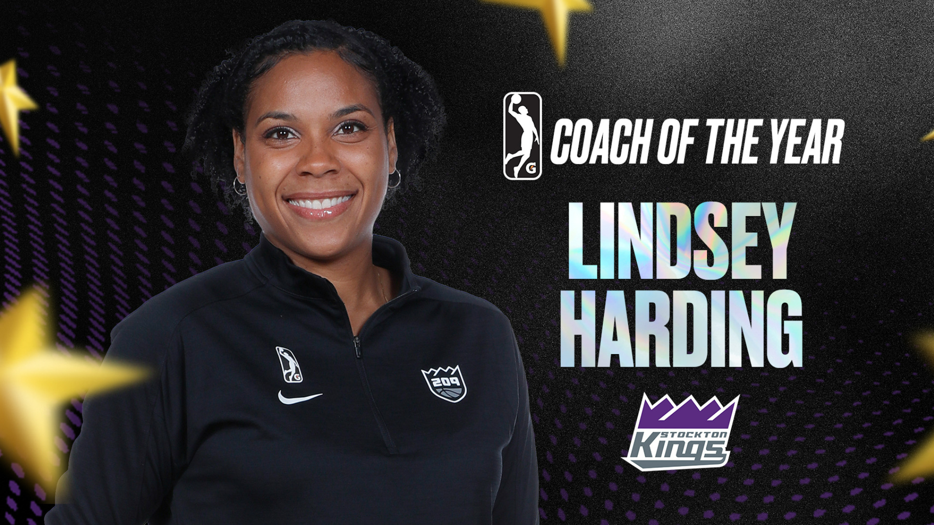 Lindsey Harding élue Coach of The Year en G League