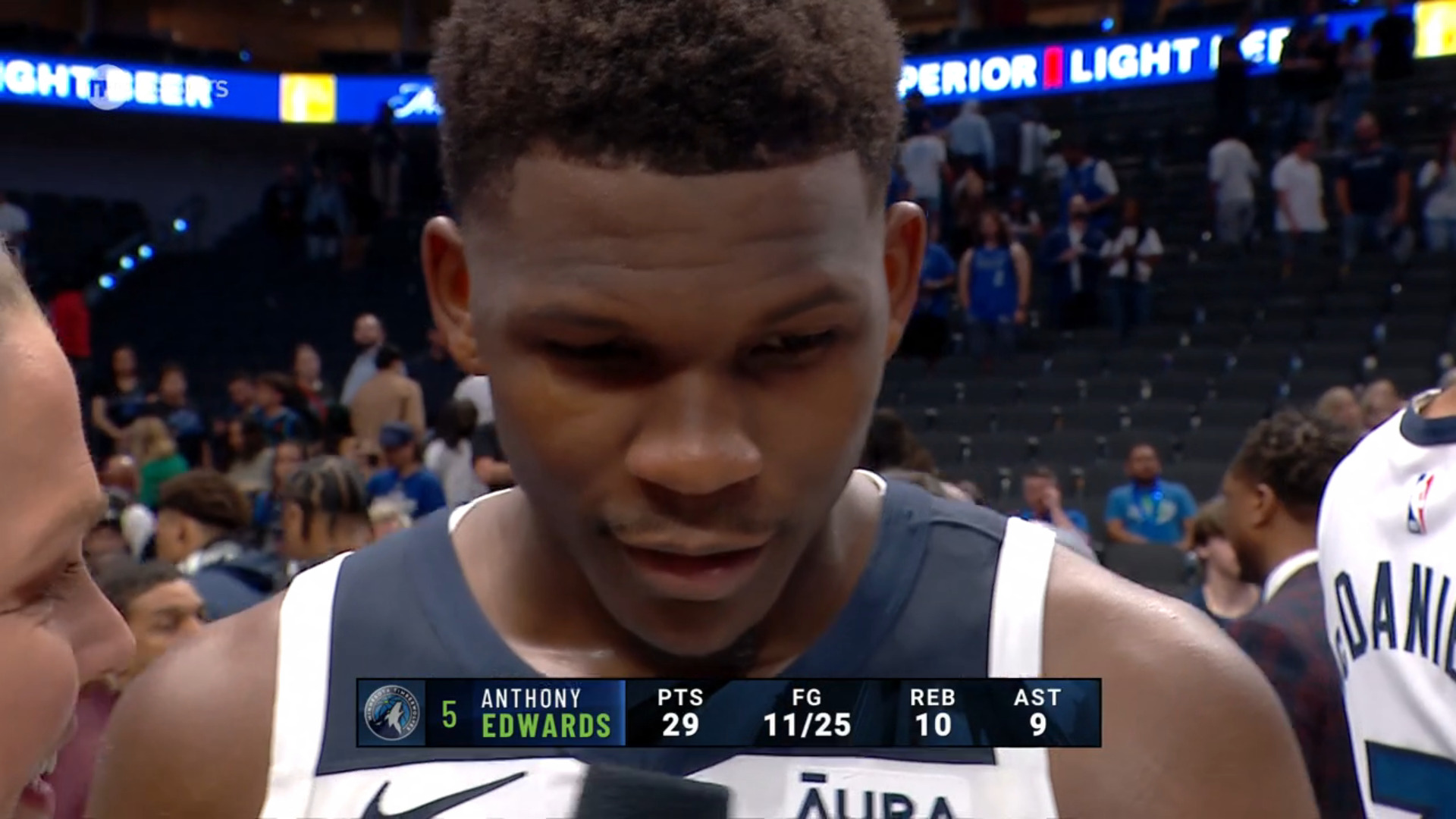 Anthony Edwards et Karl-Anthony Towns ont assuré au Game 5