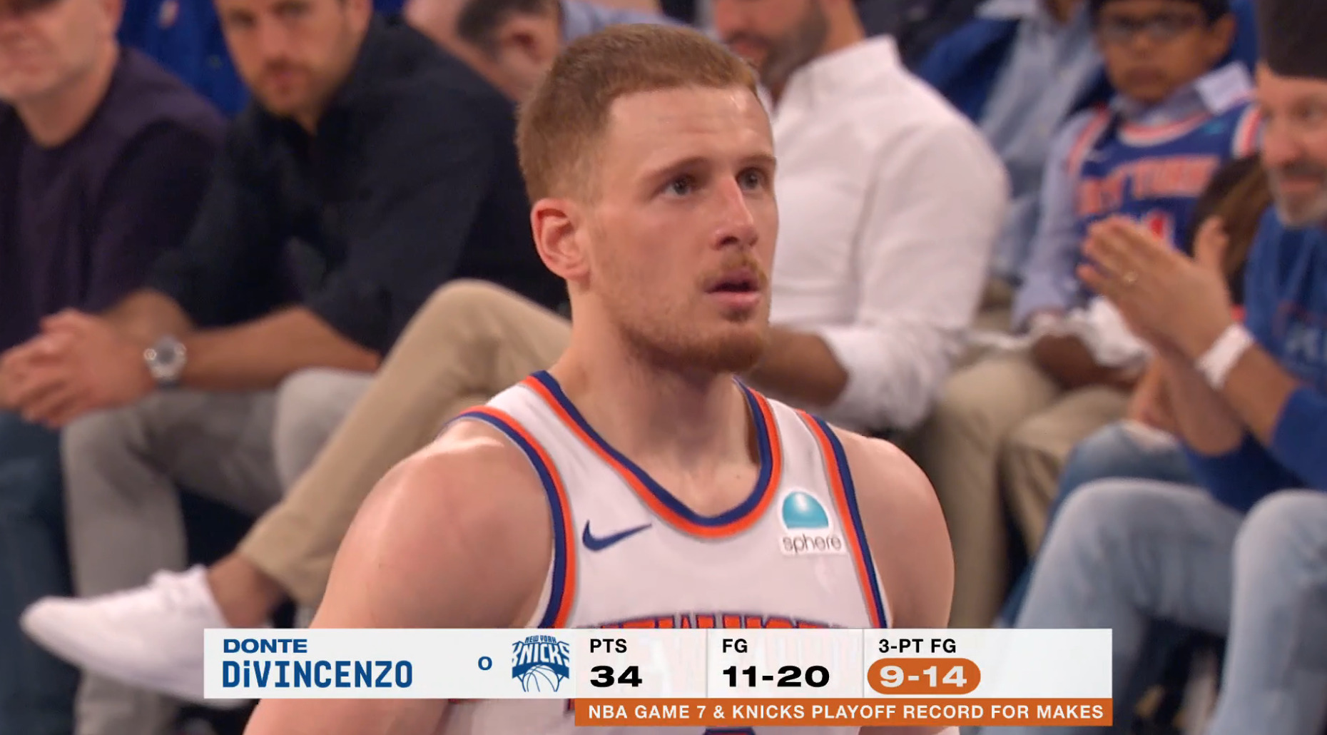 Donte Divincenzo Bat Le Record Nba De 3 Points Inscrits Dans Un Game 7