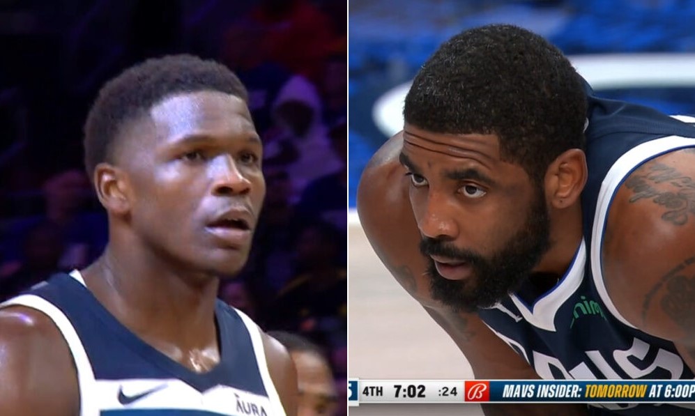 Anthony Edwards voulait Kyrie Irving, il a eu Kyrie Irving (30 points)