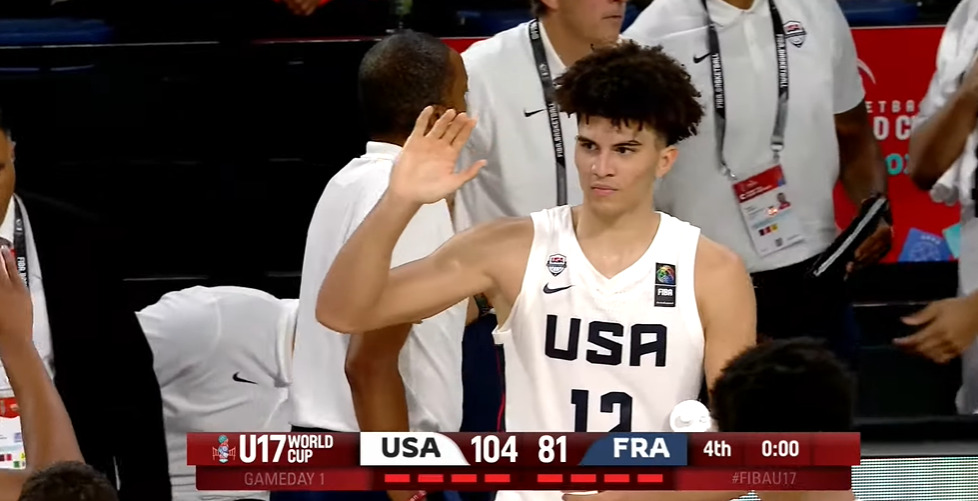 L'Équipe de France U17 en a chié face à Team USA (81-104)