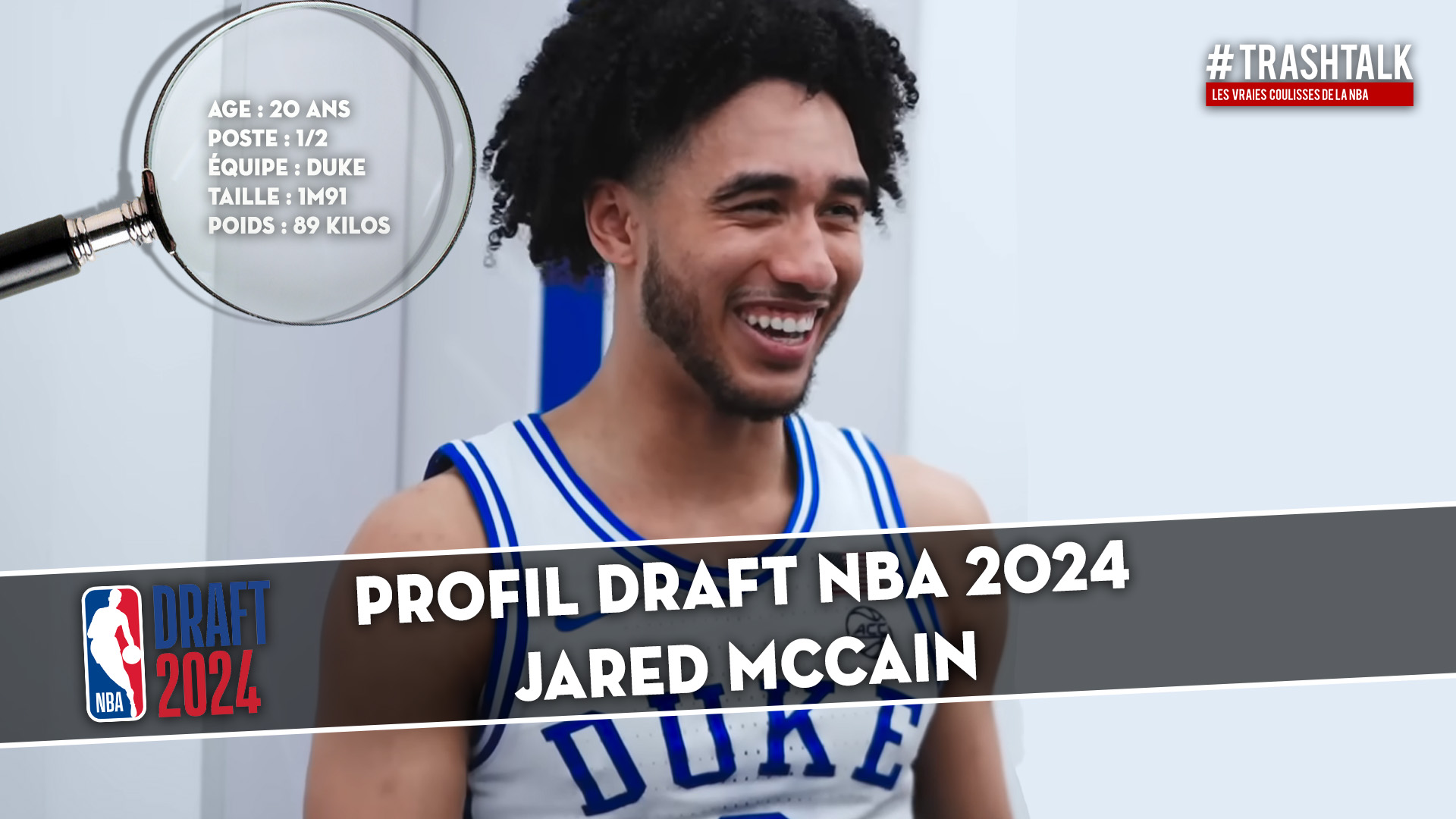 Profil Draft NBA 2024 - Jared McCain