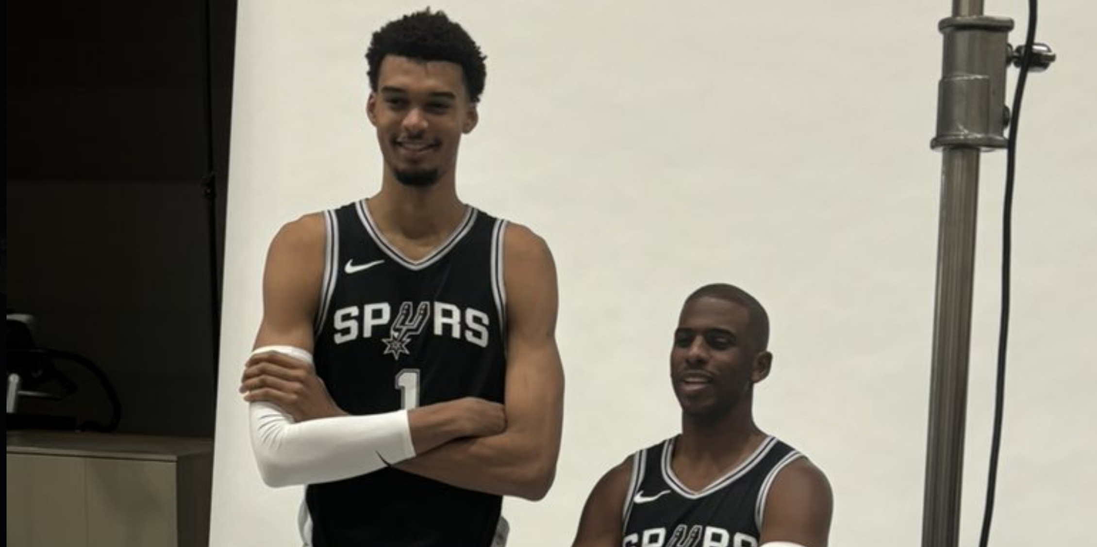 Victor Wembanyama et Chris Paul en duo au Skills Challenge