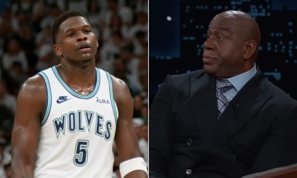 Magic Johnson en remet une couche sur Anthony Edwards