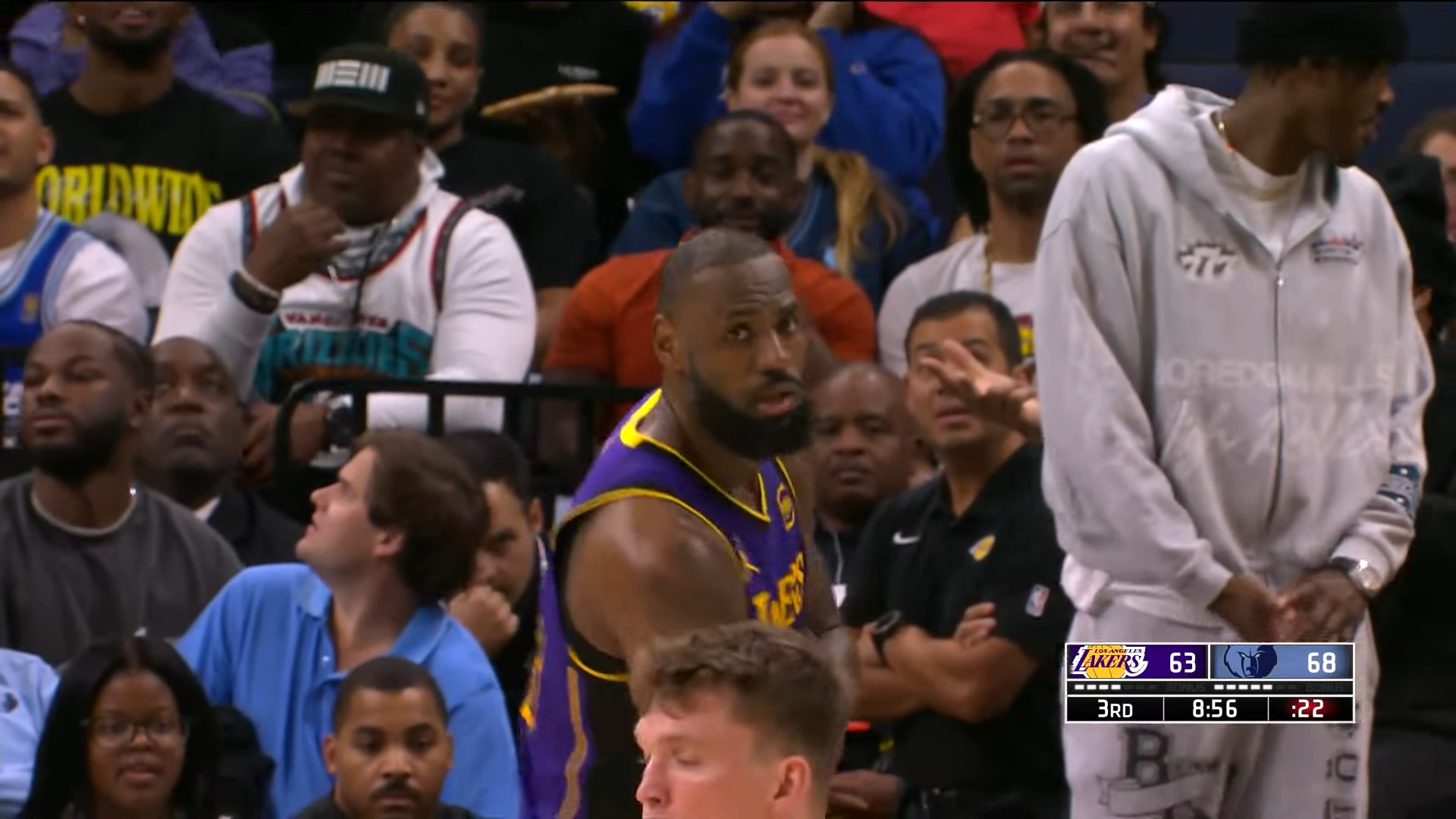LeBron James (39 pts) trop seul pour l'emporter face aux Grizzlies