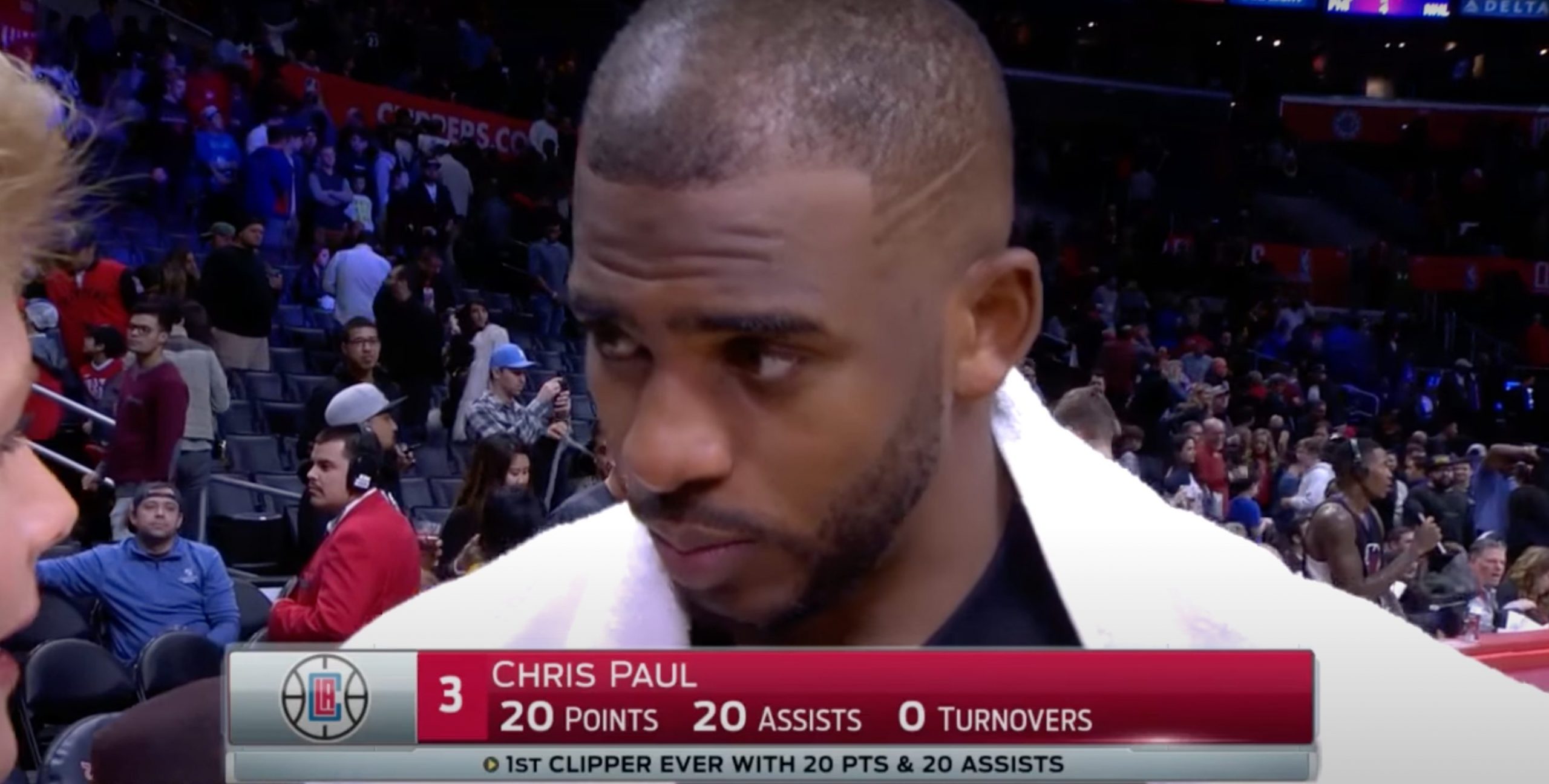 Flashback : les 20 points - 20 passes (sans balle perdue !) de Chris ...
