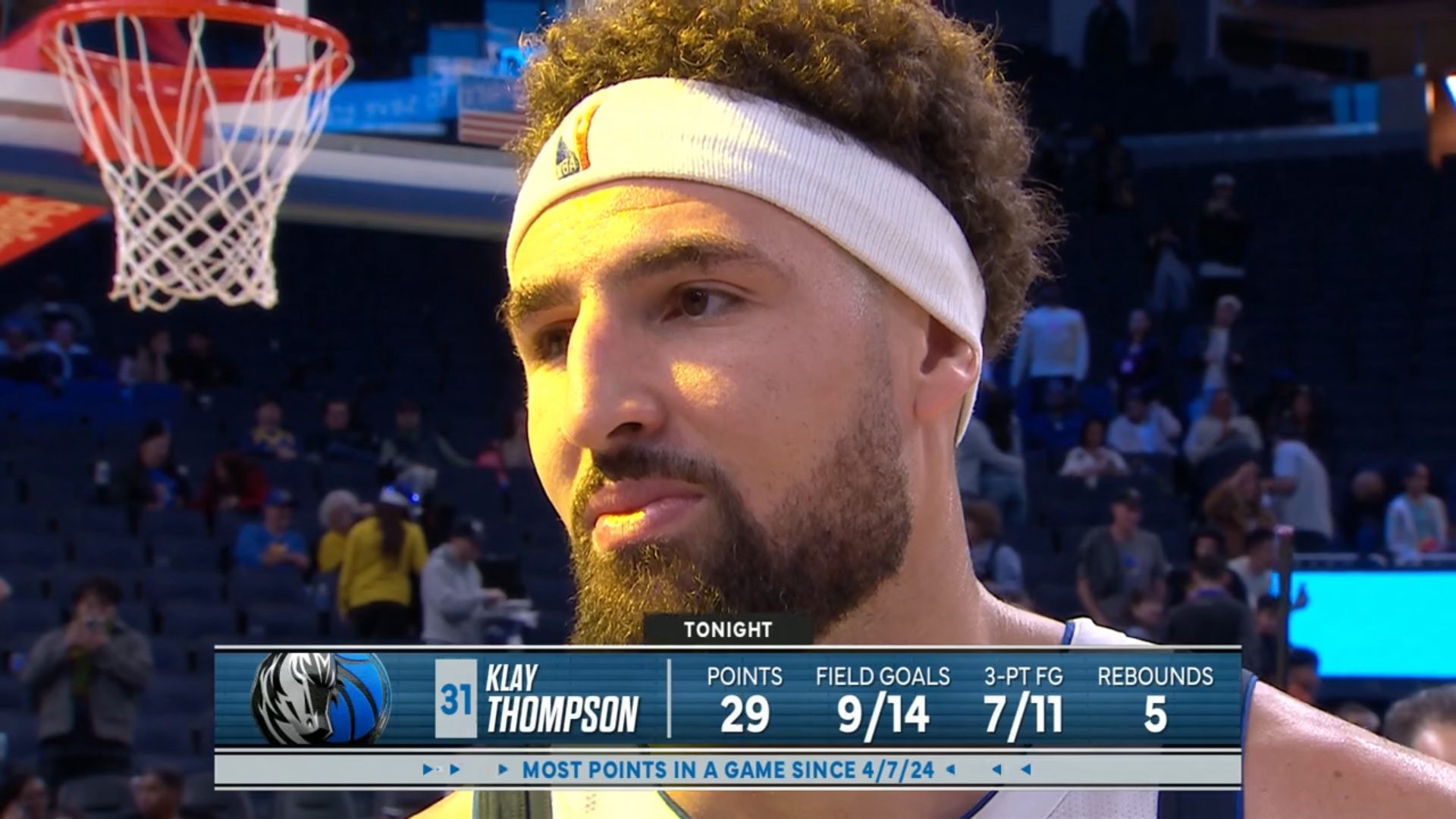Klay Thompson (29 points) s'est rappelé au bon souvenir des Warriors