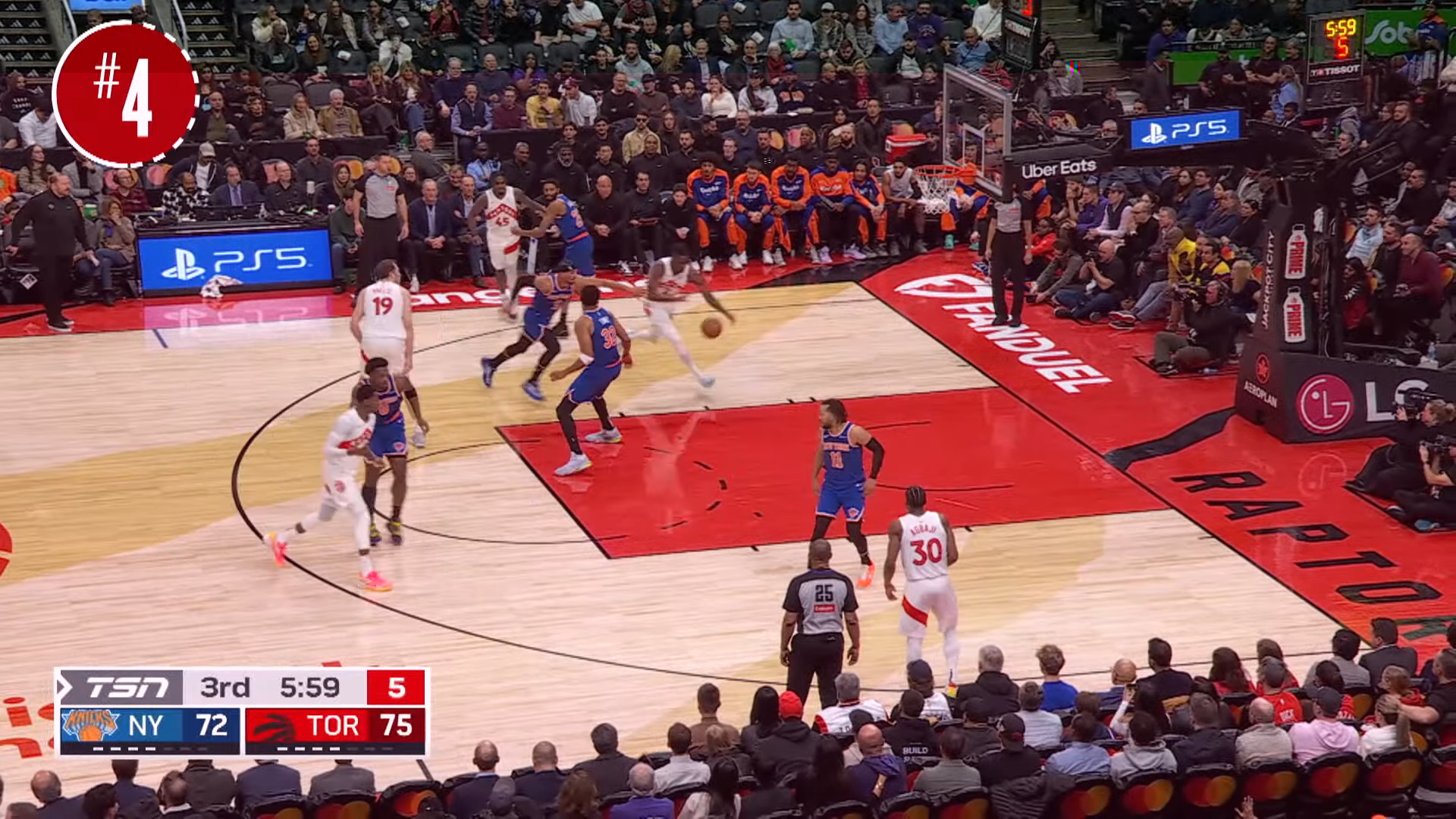 NBA Top 5 : Jakob Poeltl en mode maestro chez les Raptors