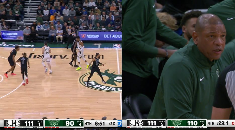 Les Bucks terminent (presque) sur un 20-0 face aux Nets