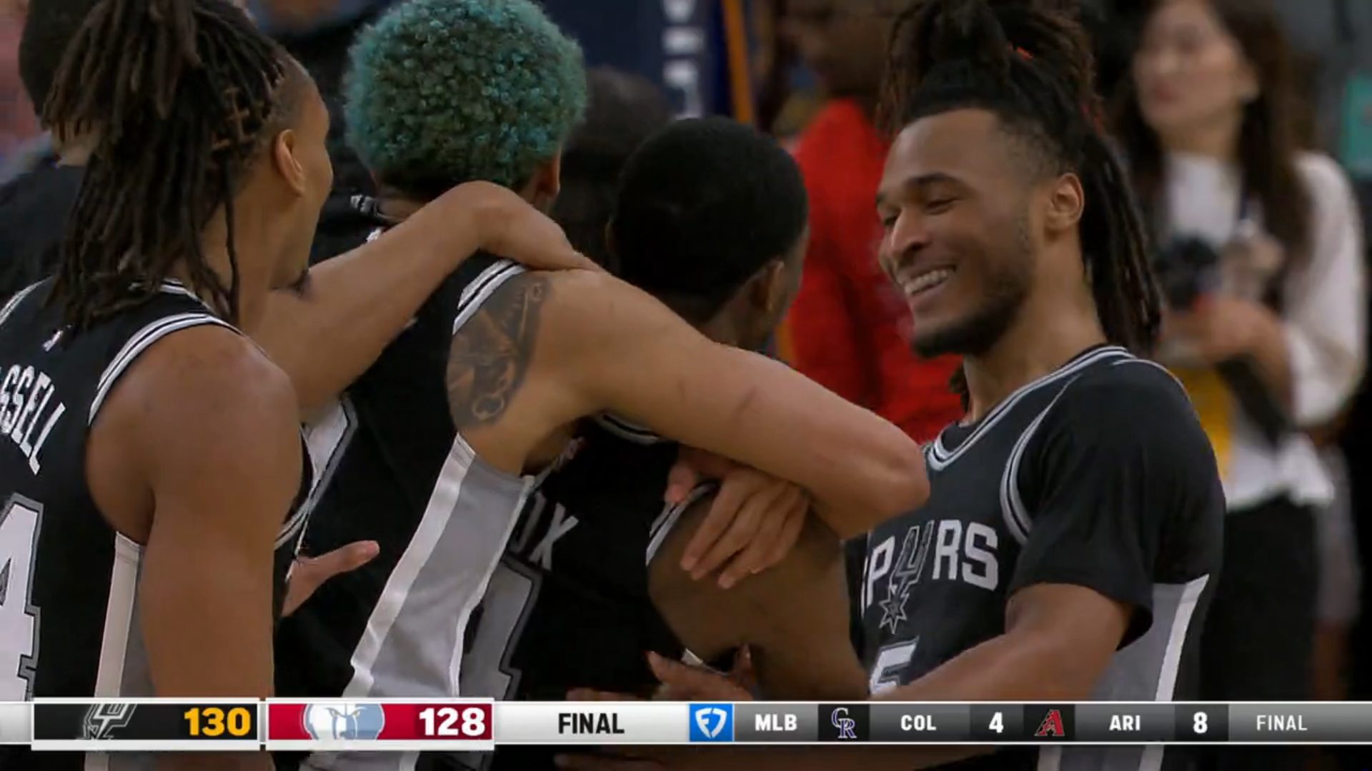 De'Aaron Fox plante le game winner, les Spurs gagnent à Memphis