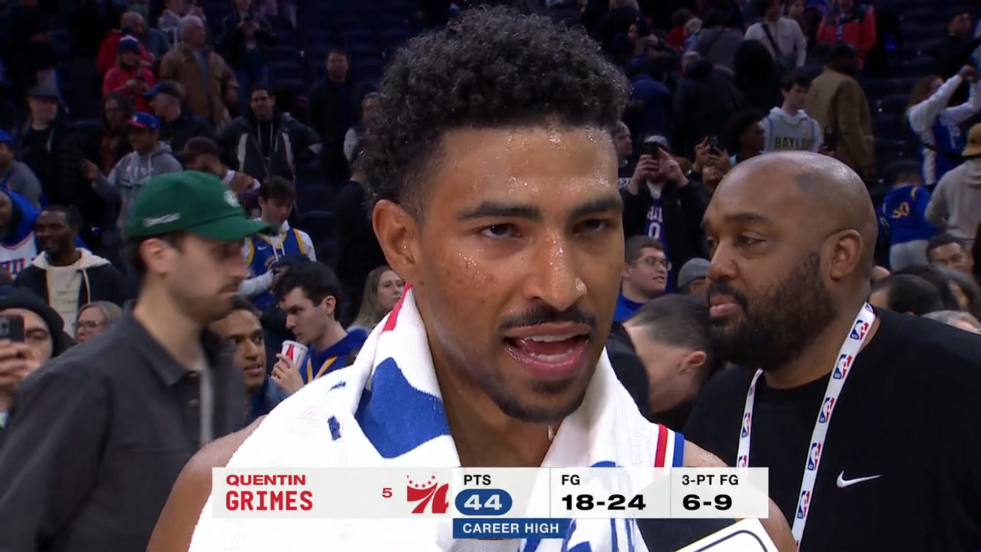 Quentin Grimes : l'incroyable explosion chez les Sixers