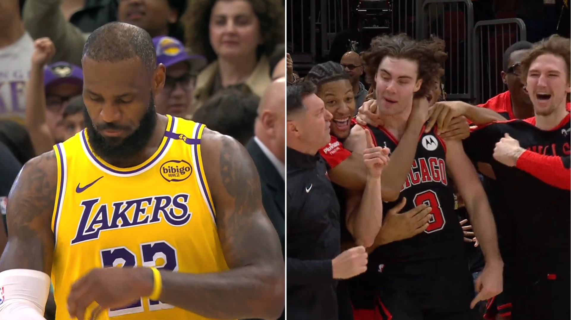 Les Lakers "dévastés" après le buzzer improbable de Josh Giddey